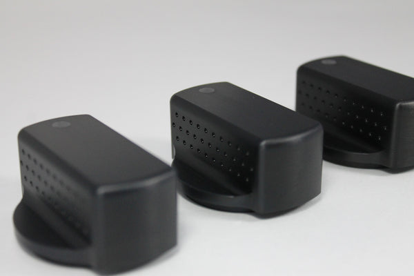 Black Precision Climate Control Knobs – Ellis Precision